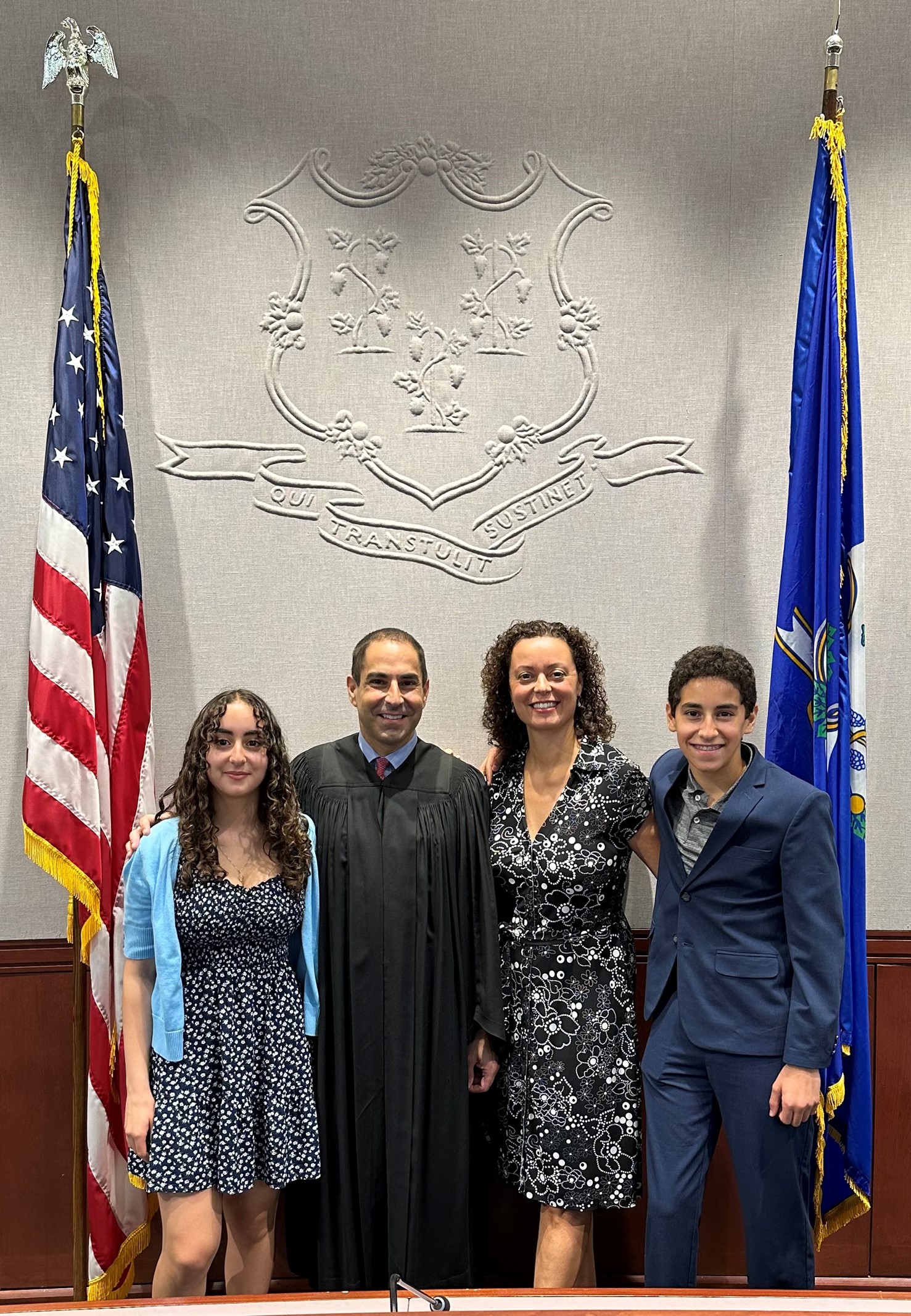 The Swearing-In of Superior Court Judge Thomas J. Saadi | Connecticut ...