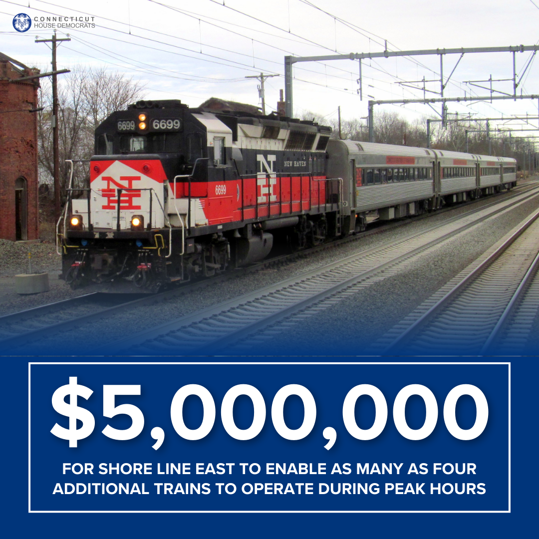 $5 Million Heading to Shore Line East to Add Trains During Peak Hours ...